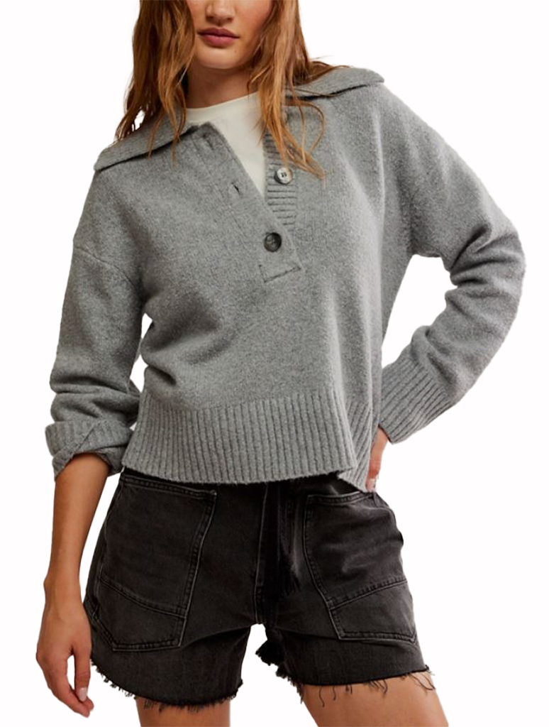 Free People Trading Up Polo – JAYNE Boutique