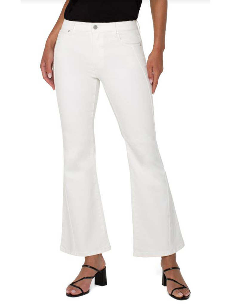 Liverpool Hannah Flare Jean with Seaming – JAYNE Boutique