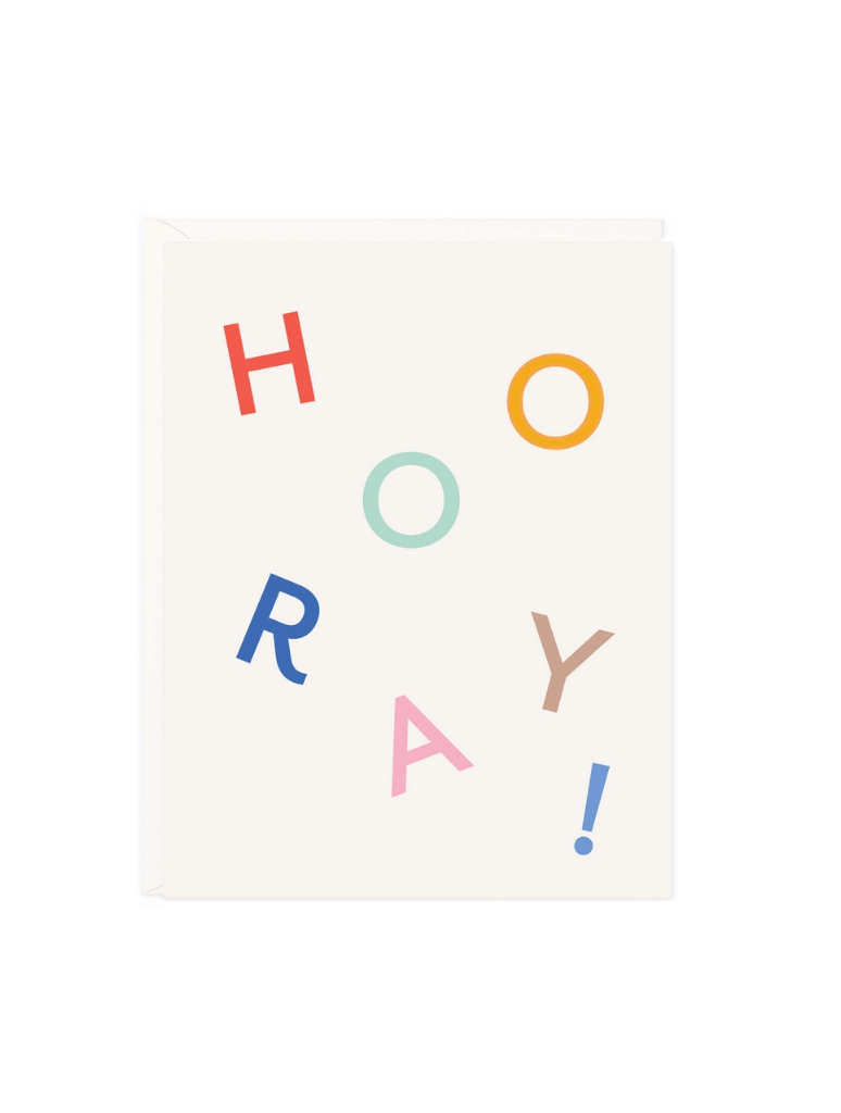 "Hooray" Card – JAYNE Boutique