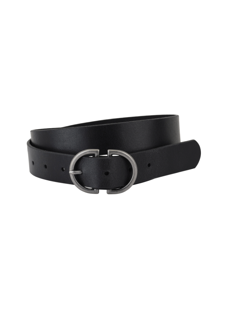 Double D-Ring Leather Belt in Black – JAYNE Boutique
